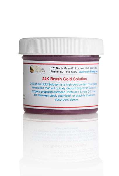 24K Brush Gold Plating Solution – Gold Plating Services