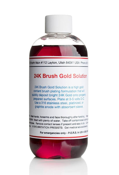 24K Brush Gold Plating Solution – Gold Plating Services