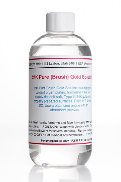 2 Oz Gold Gel Plating Professional 24K Gold Plating Solution Gel - 2 Oz ...