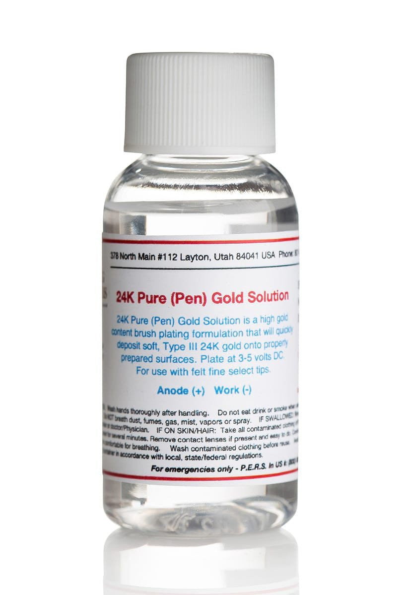 24K Pure Pen Gold Plating Solution – Gold Plating Services