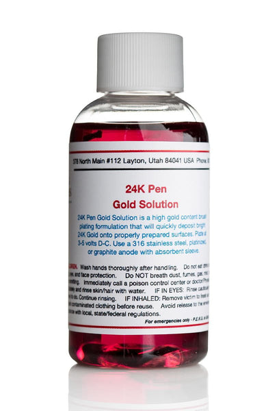 24K Pen Gold Plating Solution – Gold Plating Services