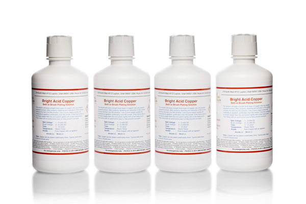 Bright Acid Copper Plating Solution - Bath or Brush (Continental US ...
